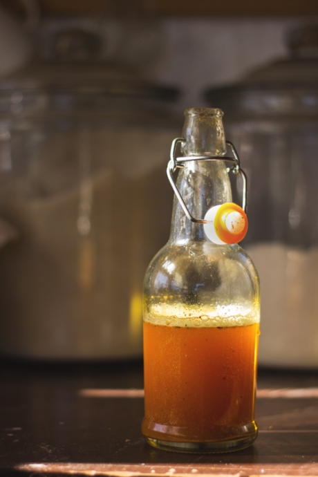 Fermenting Turmeric: Kombucha and Water Kefir | Nourishing Days